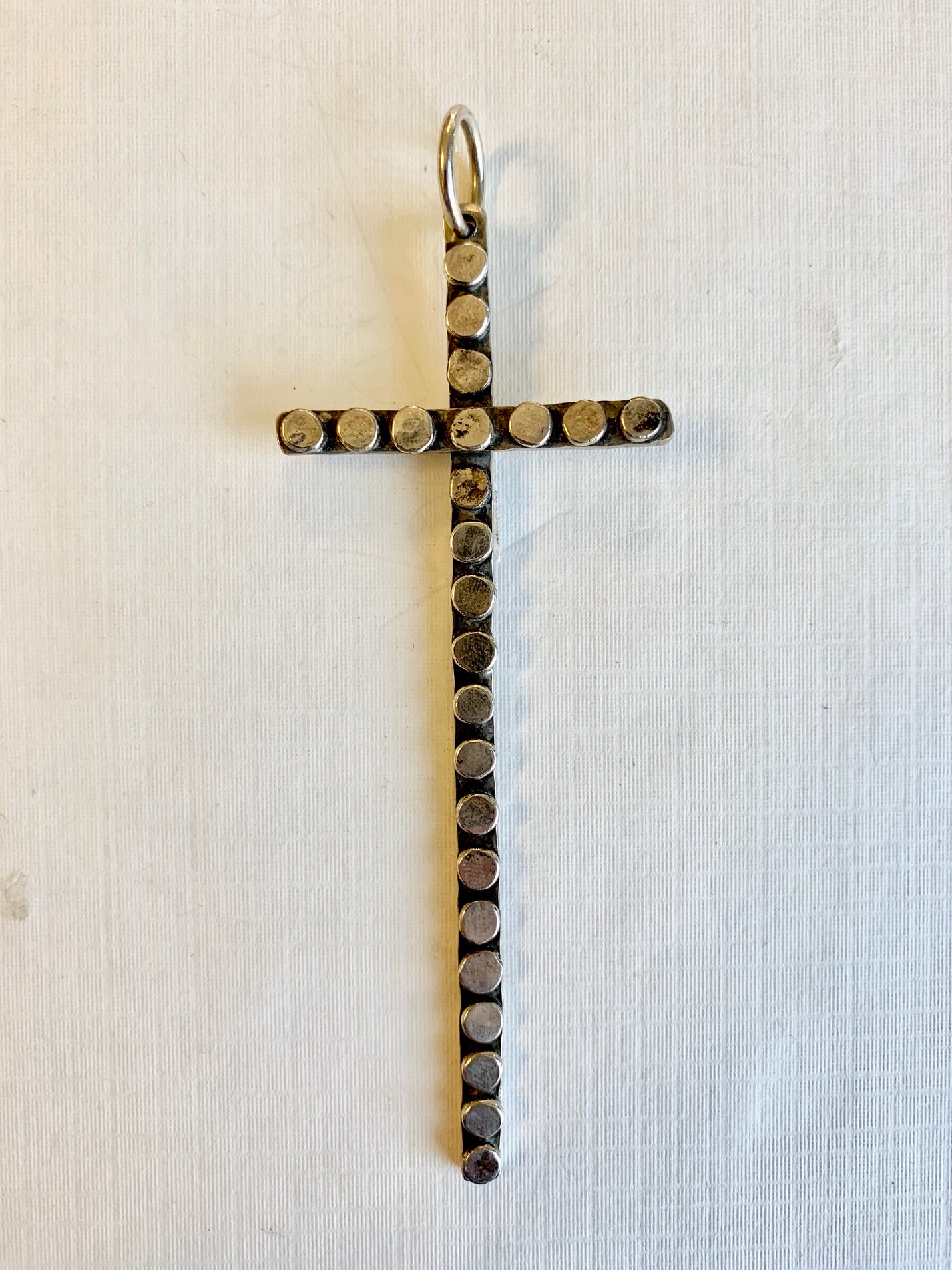Santa Fe Sterling Silver Dot Cross Pendant – Trends & Traditions Boutique