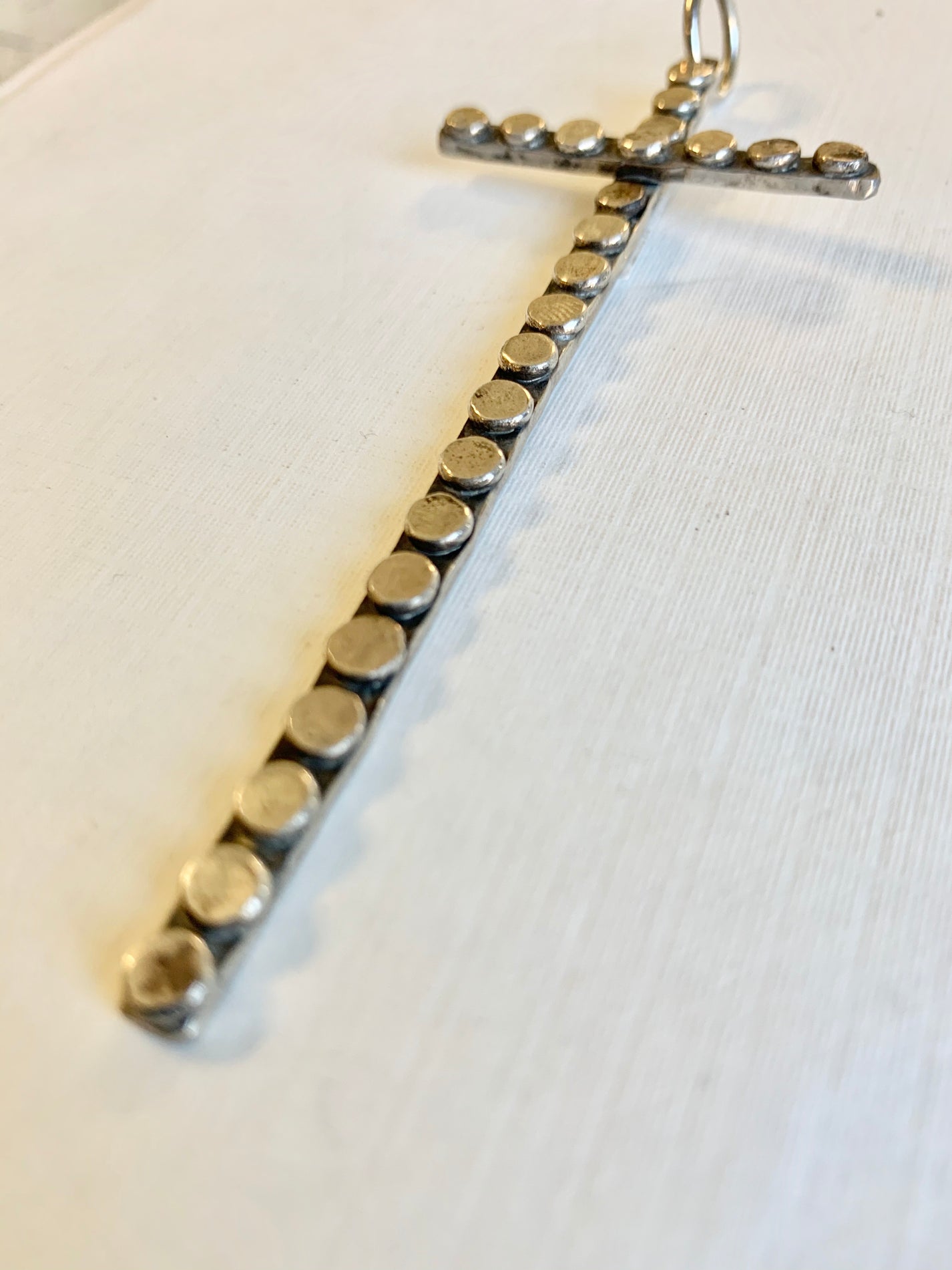 Santa Fe Sterling Silver Dot Cross Pendant – Trends & Traditions Boutique